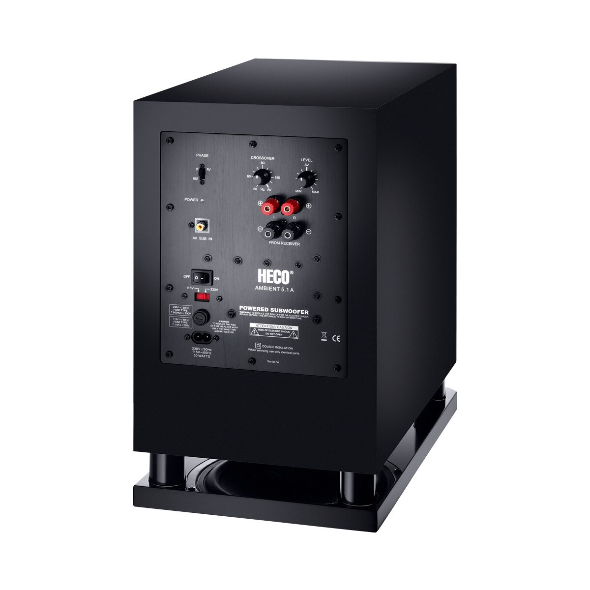 Sistem de Boxe Home Cinema Heco Ambient 5.1 A - eMAG.ro