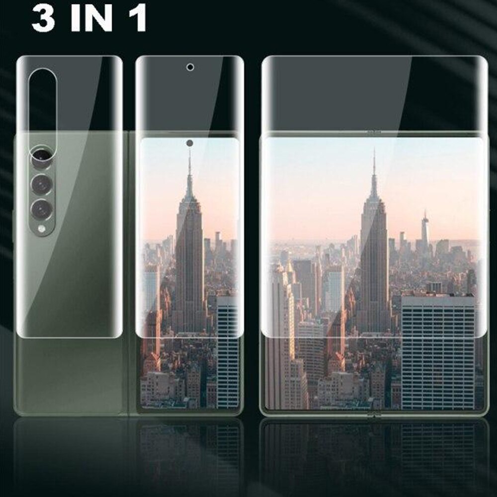 Folie de protectie 3 in 1 Compatibil cu Telefon, Compatibila cu Samsung ...