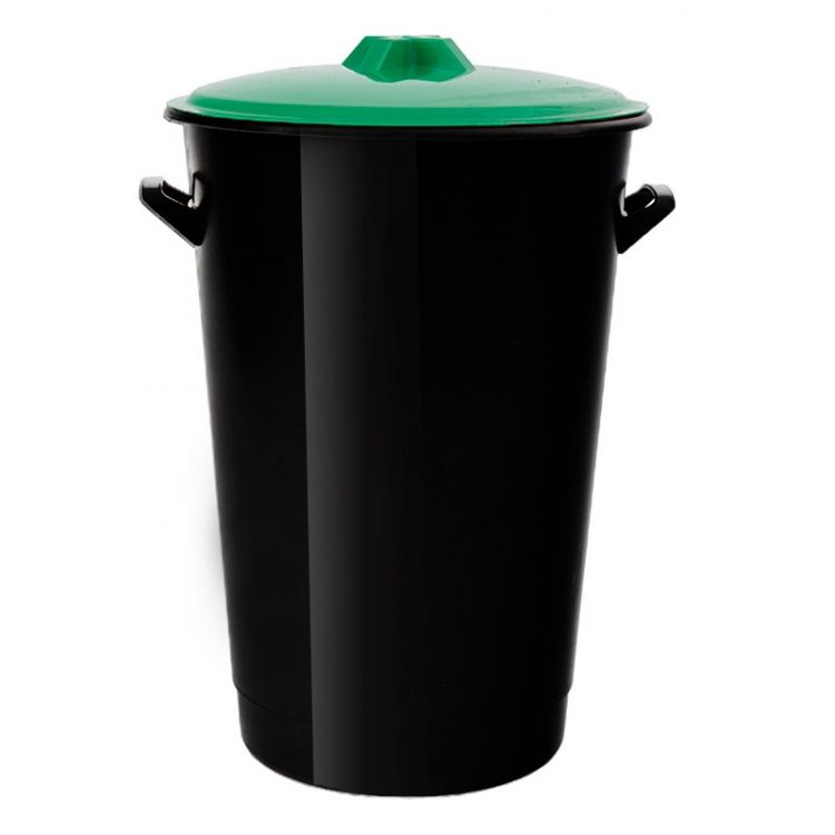 Tomberon gunoi 60 litri capac verde - eMAG.ro