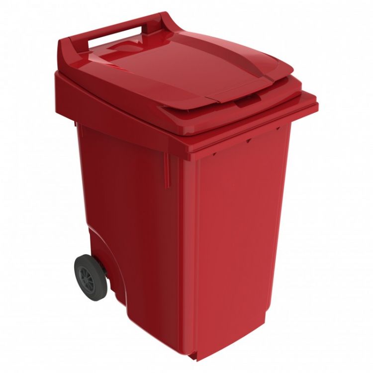 Europubela gunoi 360l - rosie - eMAG.ro