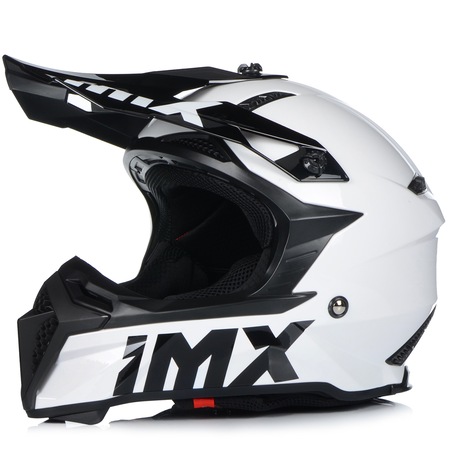 Casca moto Imx Fmx enduro, Protectie UV, Off-Road, Alb, L 59-60 cm ...