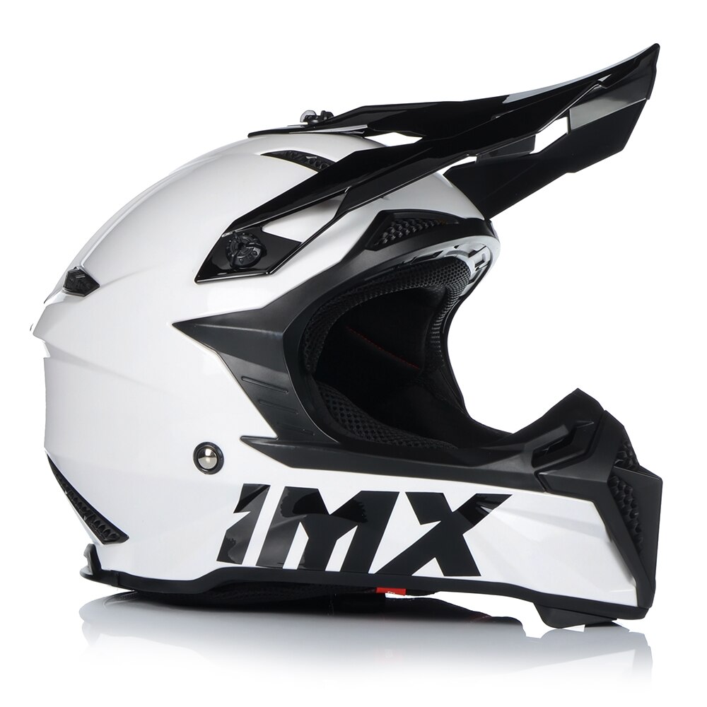Casca moto Imx Fmx enduro, Protectie UV, Off-Road, Alb, L 59-60 cm ...
