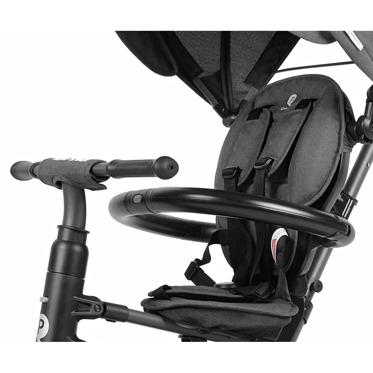 QPlay Rito Star, Gyermek tricikli Összecsukható, Biztonsági öv ...