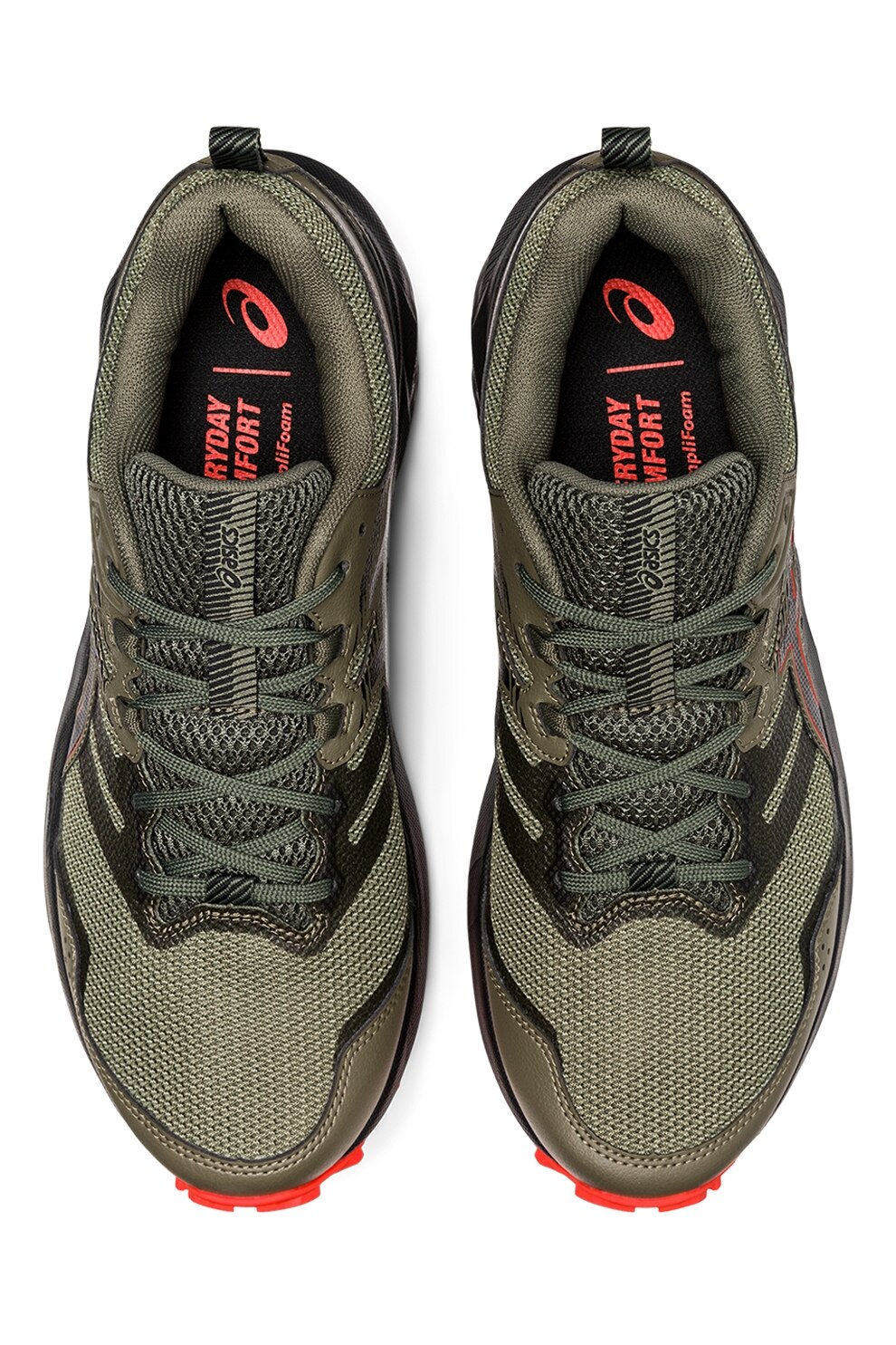 Asics, Обувки за бягане и преход Gel-Sonoma 6 със синтетика, Маслина ...