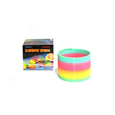 Jucarie interactiva spirala curcubeu, Plastic, Multicolor - eMAG.ro