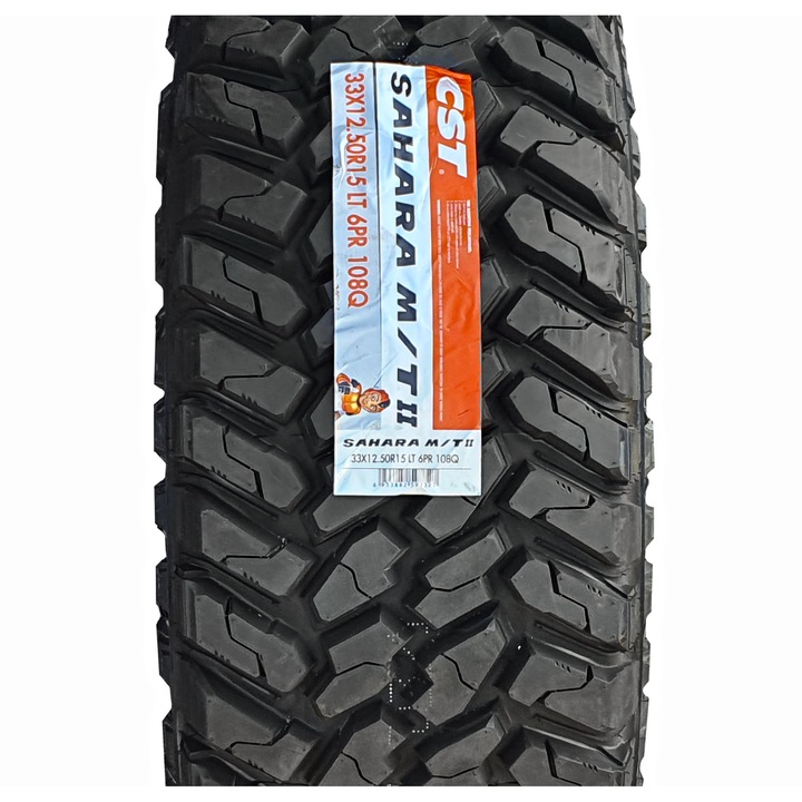 Anvelopa M+S* M/T Off Road 33X12.50R15 CST Sahara II 108Q - eMAG.ro