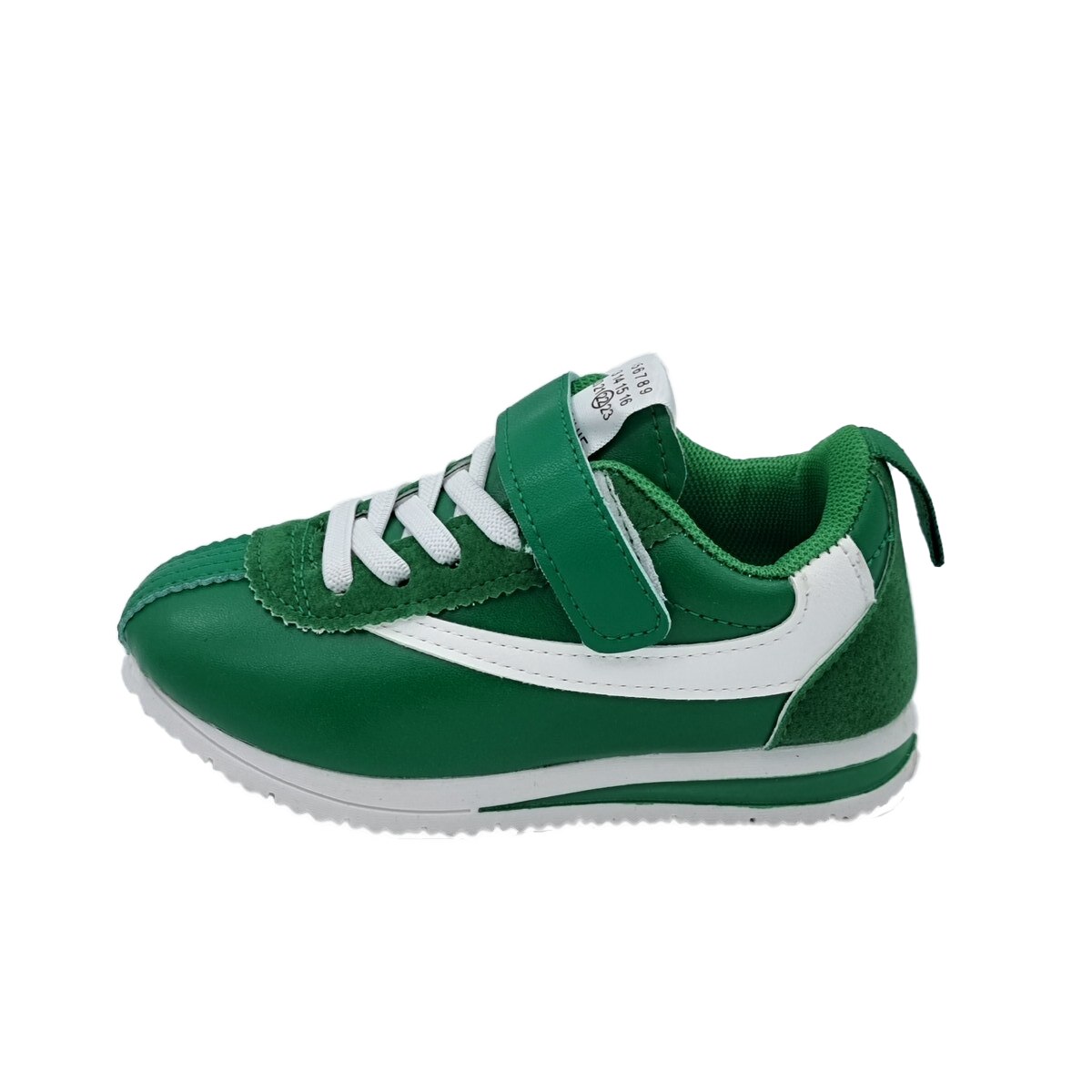 Pantofi sport copii, inTrend, 222M, Piele ecologica, Verde, 36 - eMAG.ro