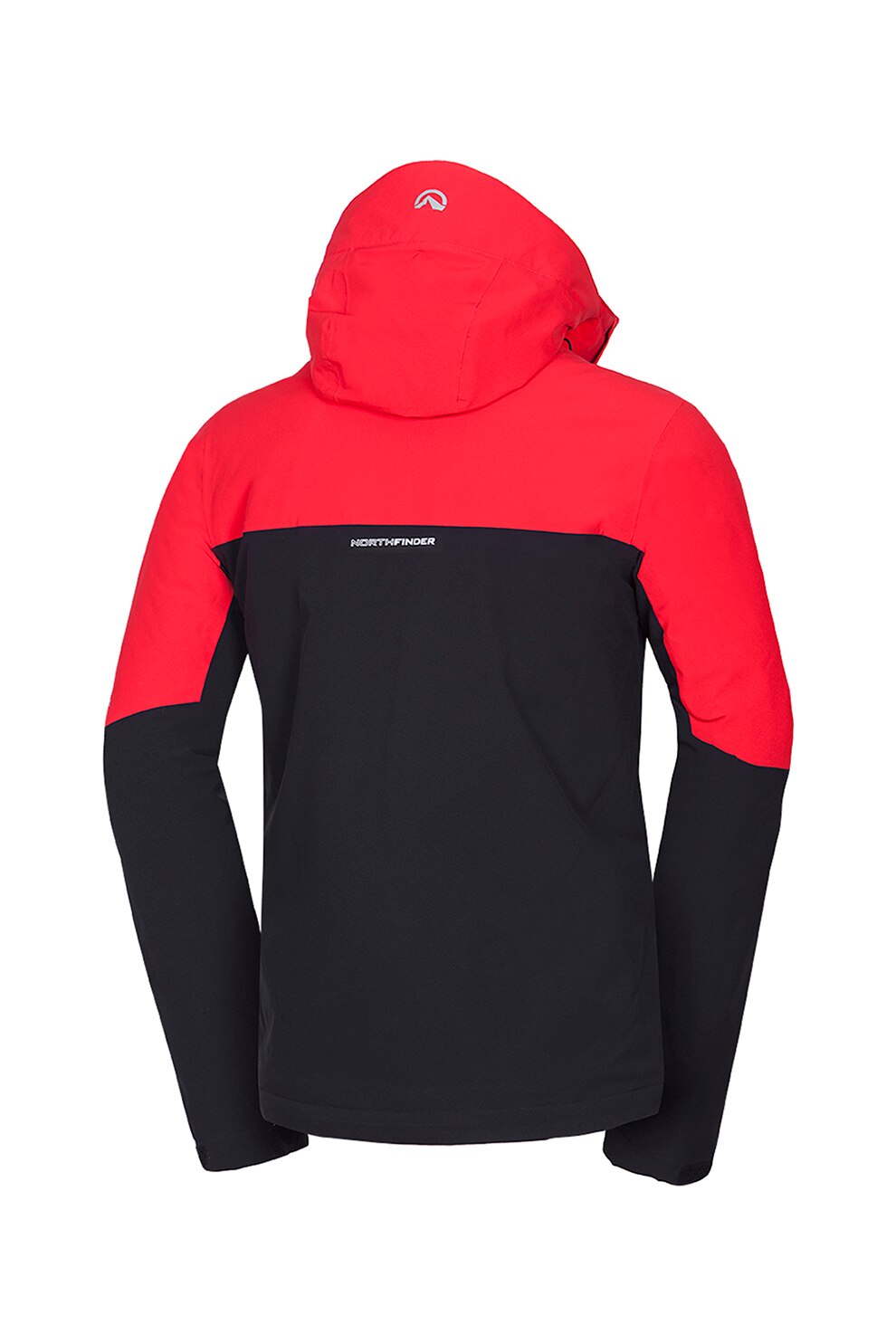NORTHFINDER, Geaca cu gluga pentru trekking Bryant, Corai, Negru, L ...