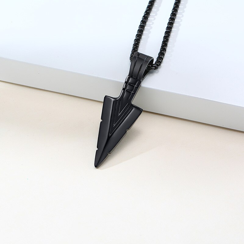 Colier barbati, Inox, 60cm, Negru - eMAG.ro