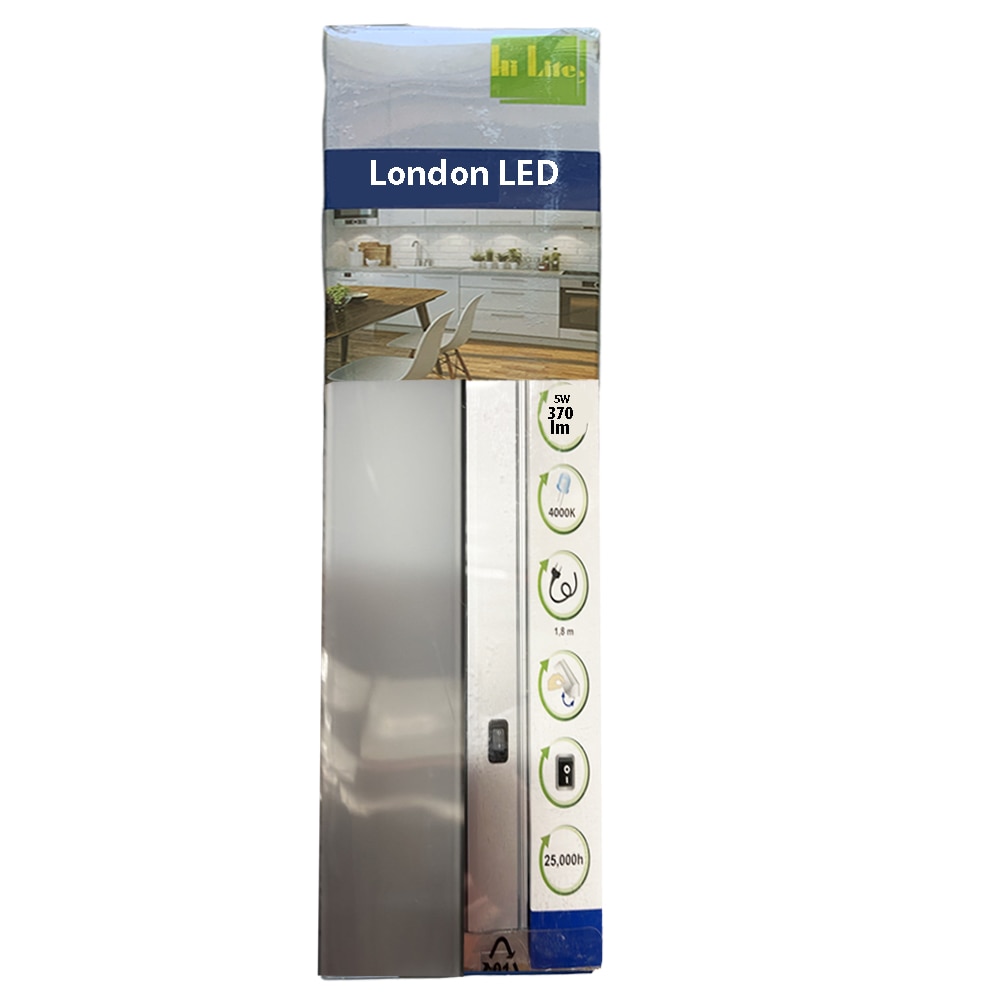 Lampa LED dulap, Hi Lite, 35 cm, 370 lm, 5W, Rotativa, Energie A+ ...