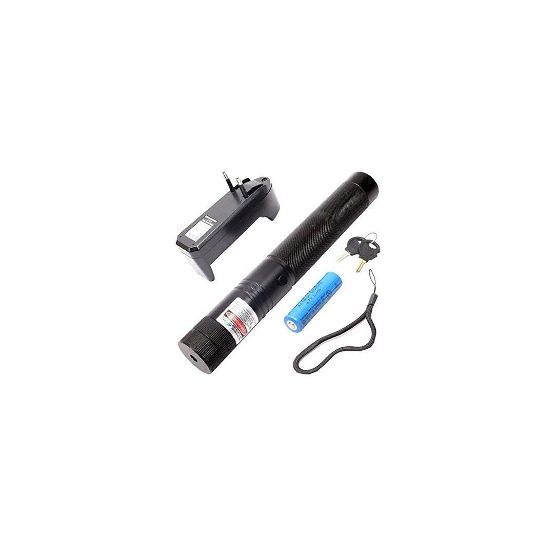 Laser pointer verde puternic, Acumulator reincarcabil, Li-ion 8800mAh ...