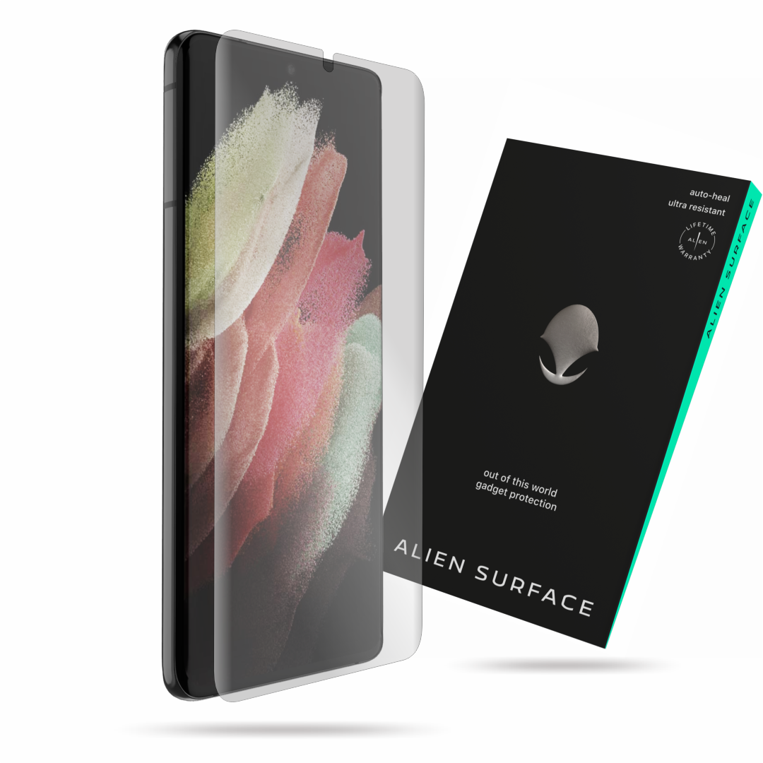 Защитно фолио, Alien Surface Samsung Galaxy S21 Ultra 5G, екран - eMAG.bg