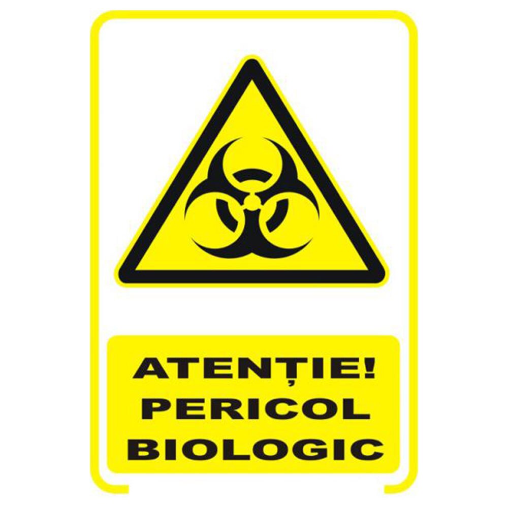 Placuta indicatoare de securitate de avertizare, atentie, pericol ...