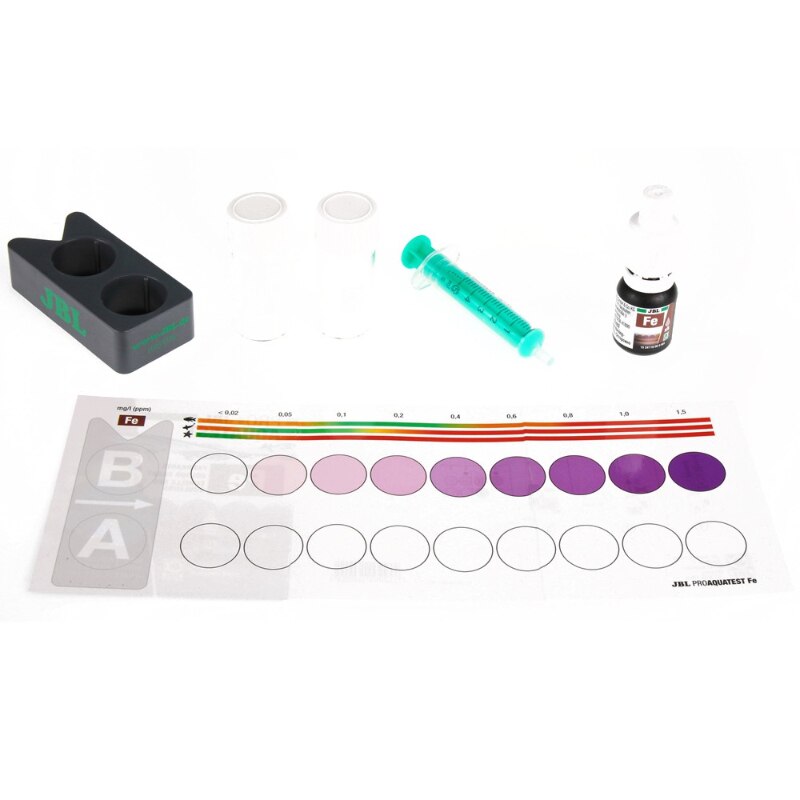 Test apa acvariu, JBL, Fier, Reutilizabil - eMAG.ro
