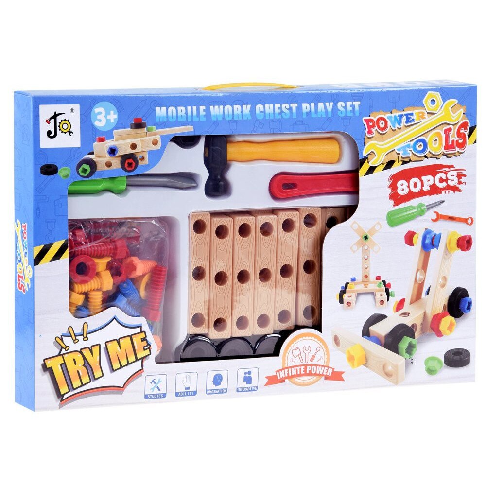 Set de jucarii constructie, Ramiz, Multicolor - eMAG.ro