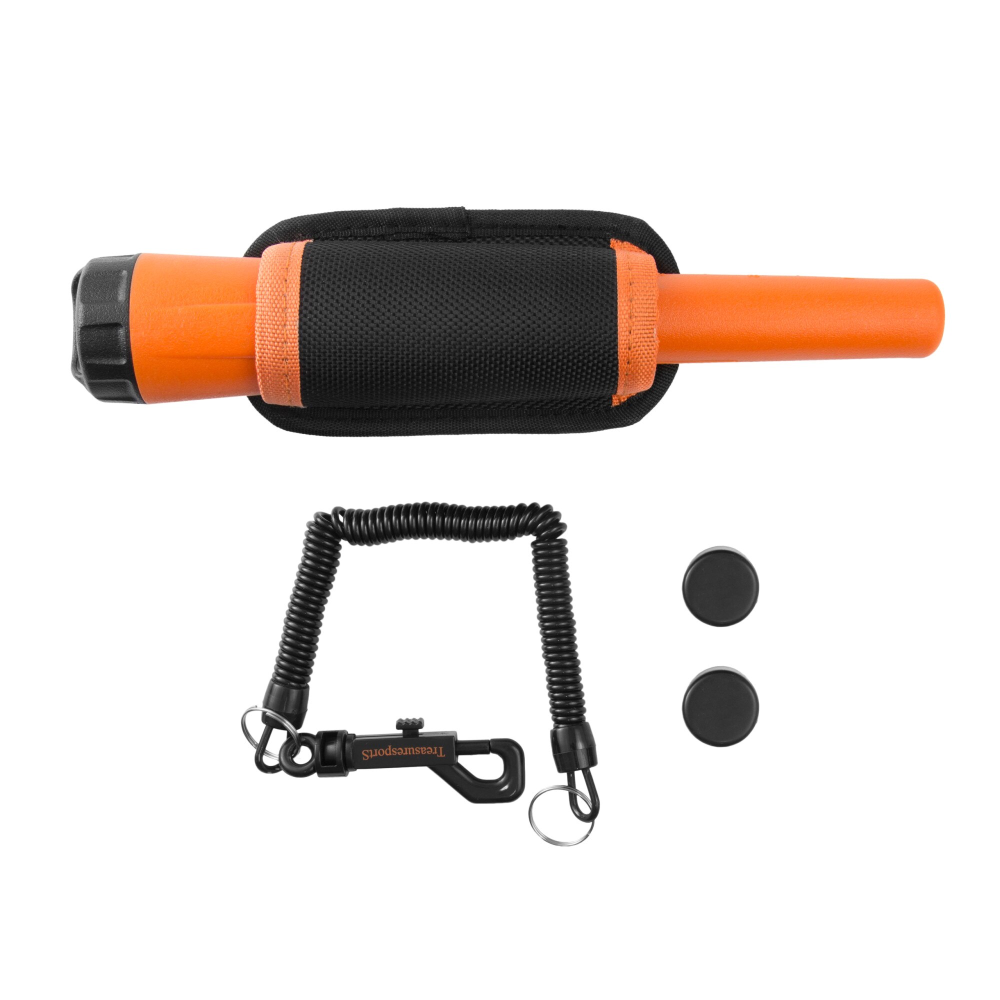 Detector de metale de mana, QUEST Metal Detectors, Xpointer, 230 mm, Portocaliu - eMAG.ro