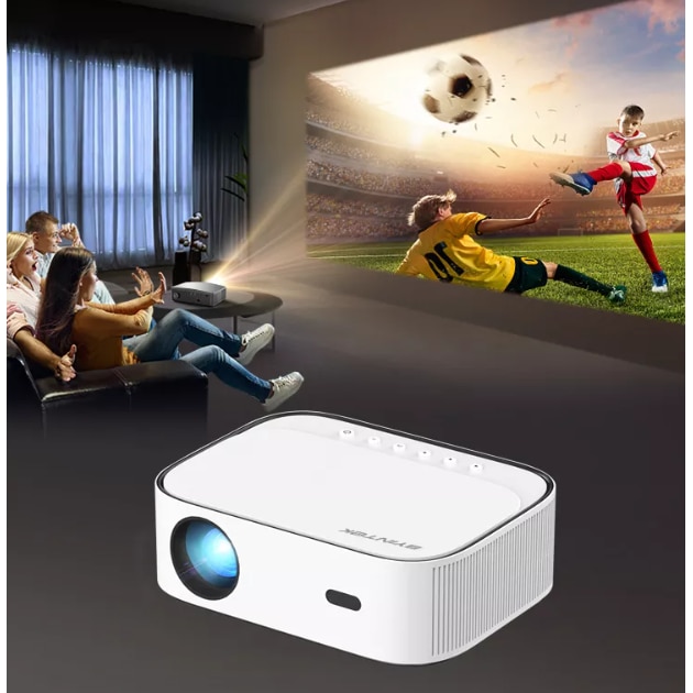 Projektor LED projektor 4K Full HD 8800 lm 6000: 1 220 '' WiFi Miracast ...