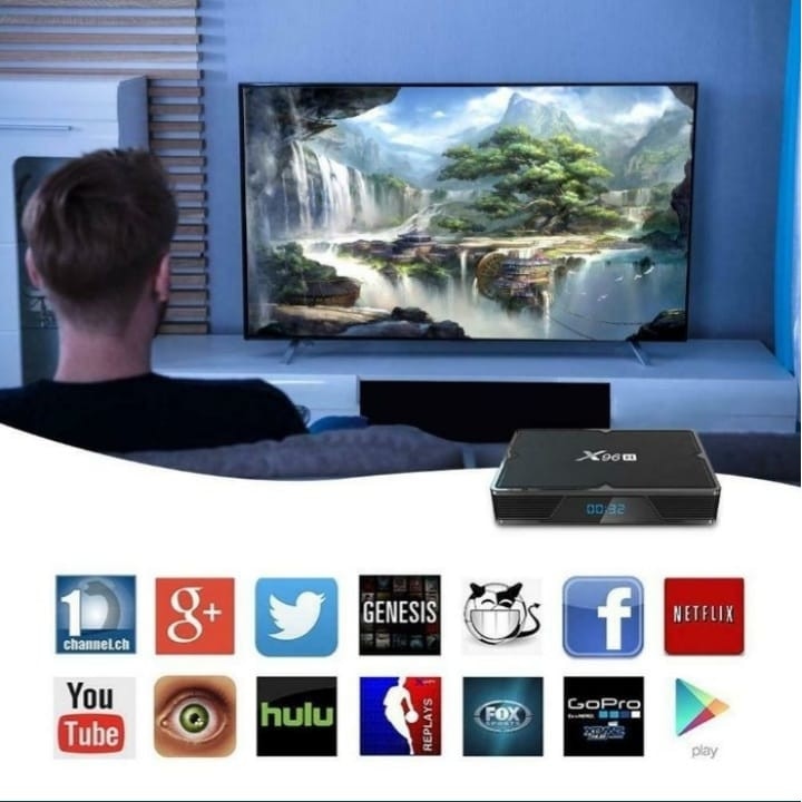 Мултимедиен плеър TV BOX X96 H, 4GB RAM 32 GB ROM, 6K Amlogic S905 ...