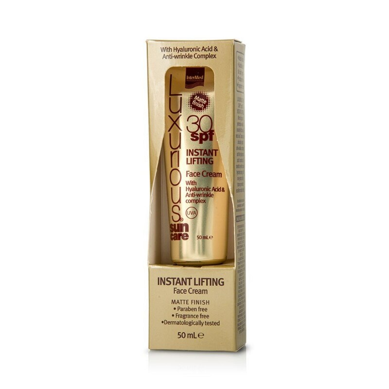 Crema de fata cu lifting instant, Intermed, Luxurious, SPF 30, 50 ml ...