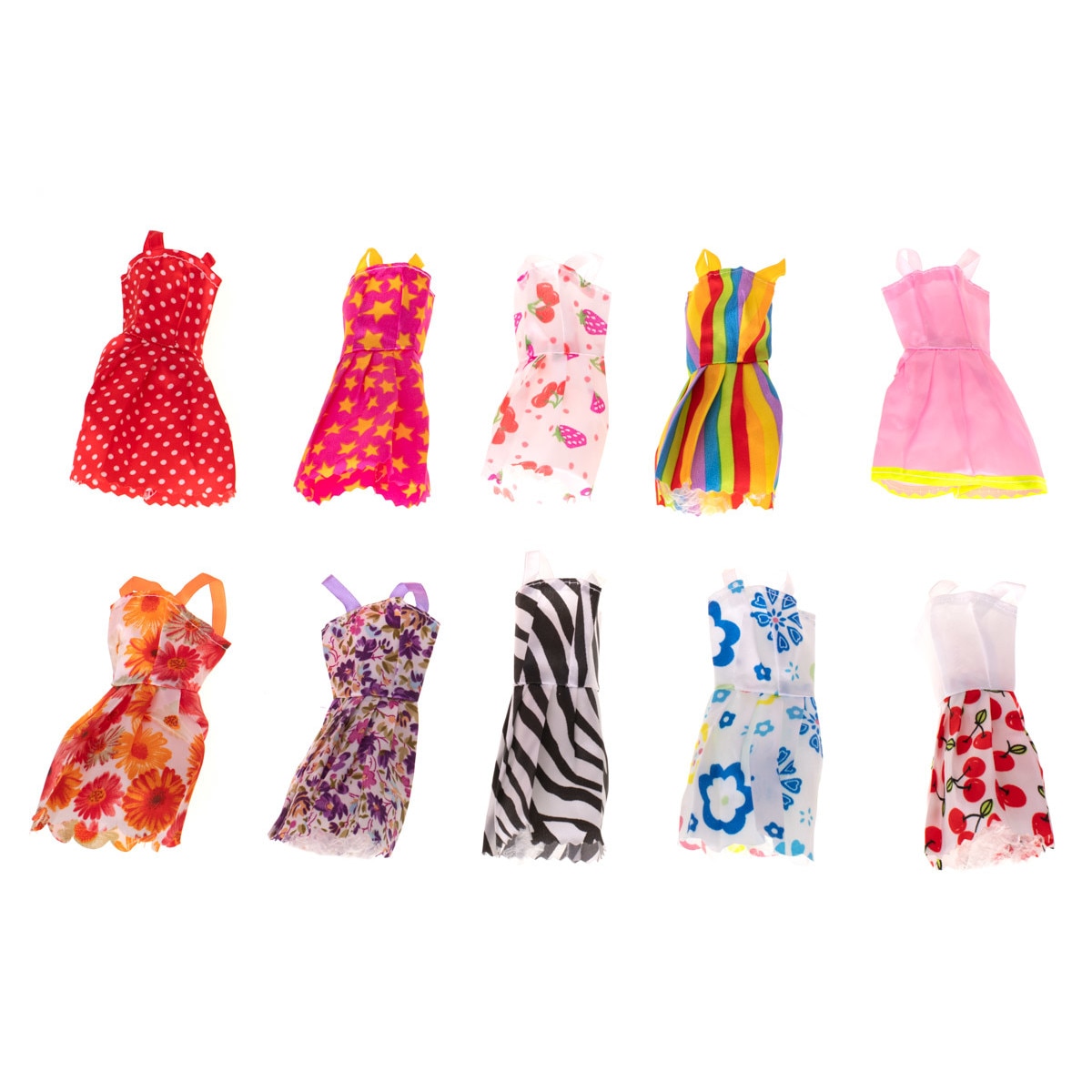 Set 85 haine si accesorii pentru papusi, 3 ani +, 12 x 20 x 5 cm ...