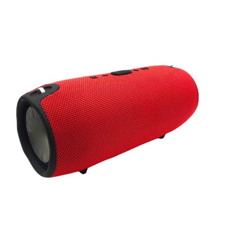 Boxa portabila, Cu Bluetooth, Incarcare dubla USB, Rosu - eMAG.ro