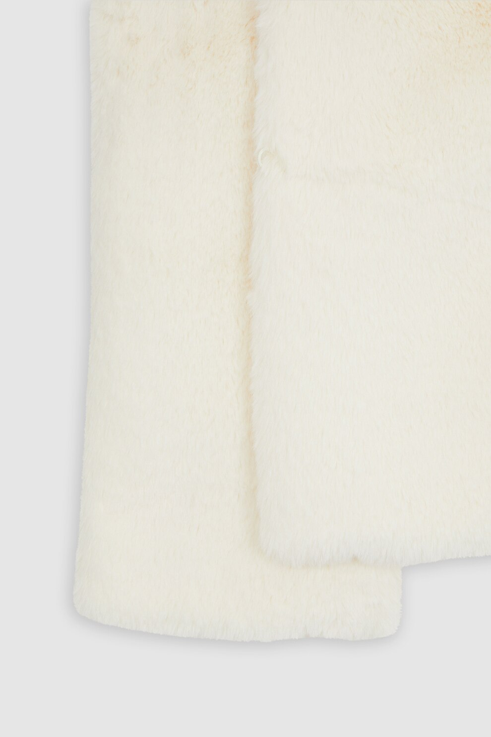 Oltre, Fular de blana sintetica, Alb stins - eMAG.ro