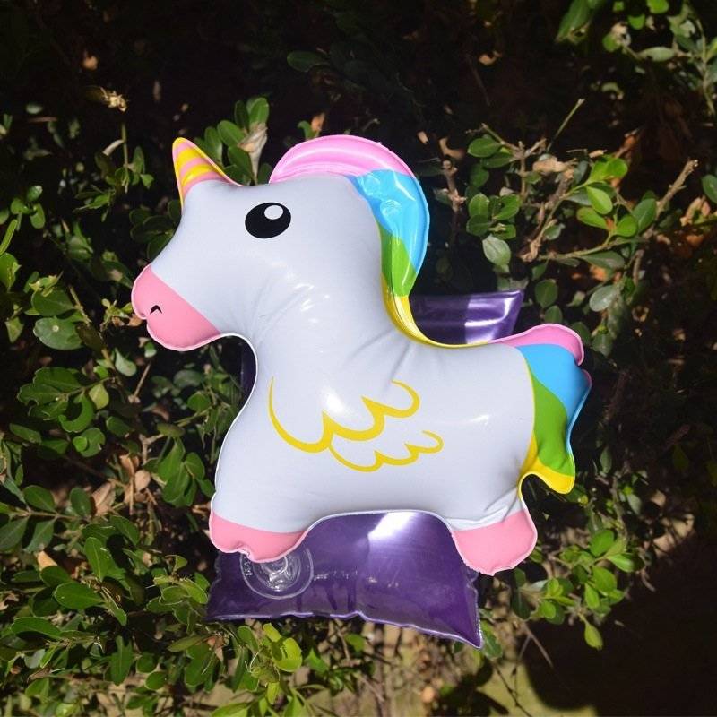 Set aripioare inot pentru copii, KIK, PVC, Model unicorn, 3 ani+ ...