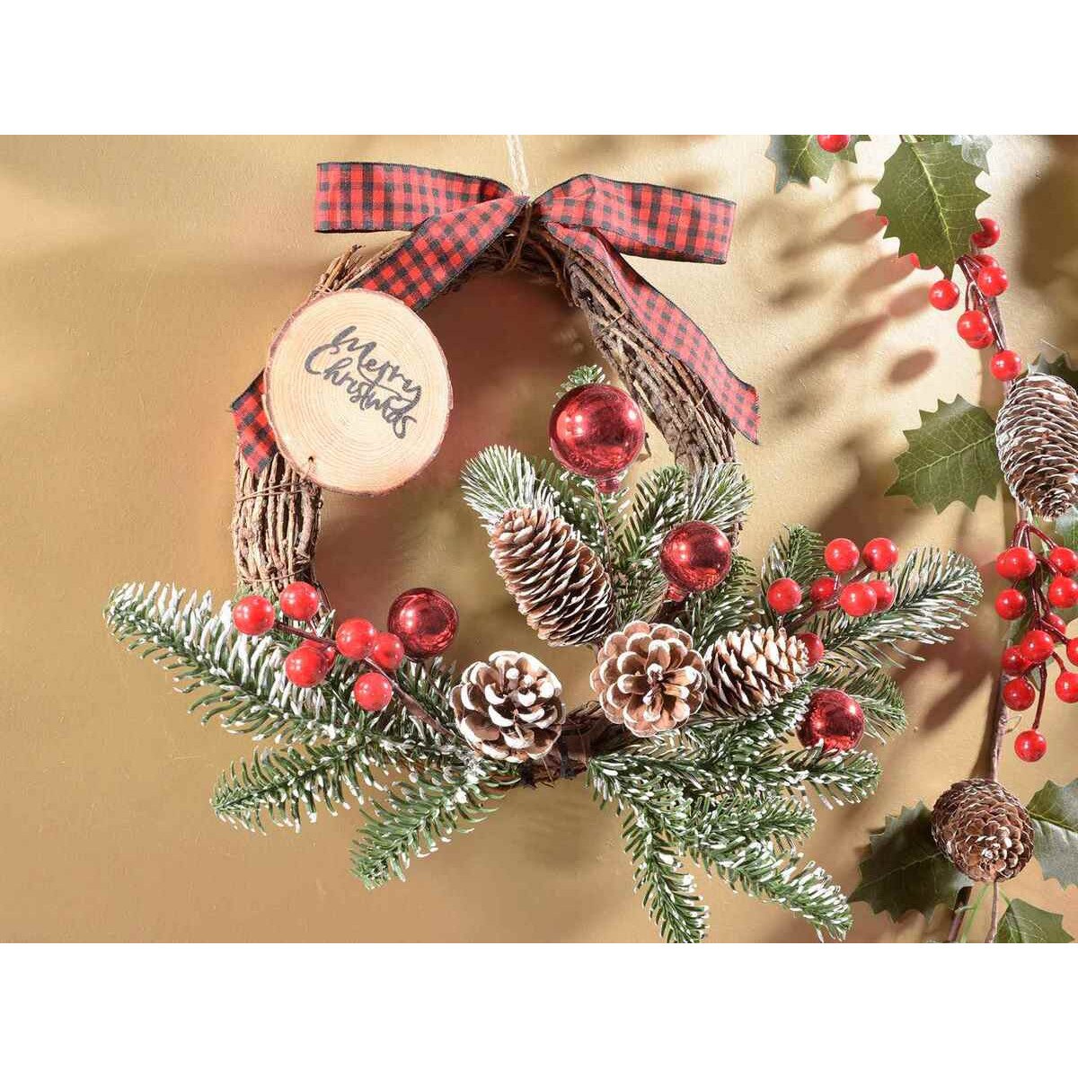 Коледен венец 24см - eMAG.bg