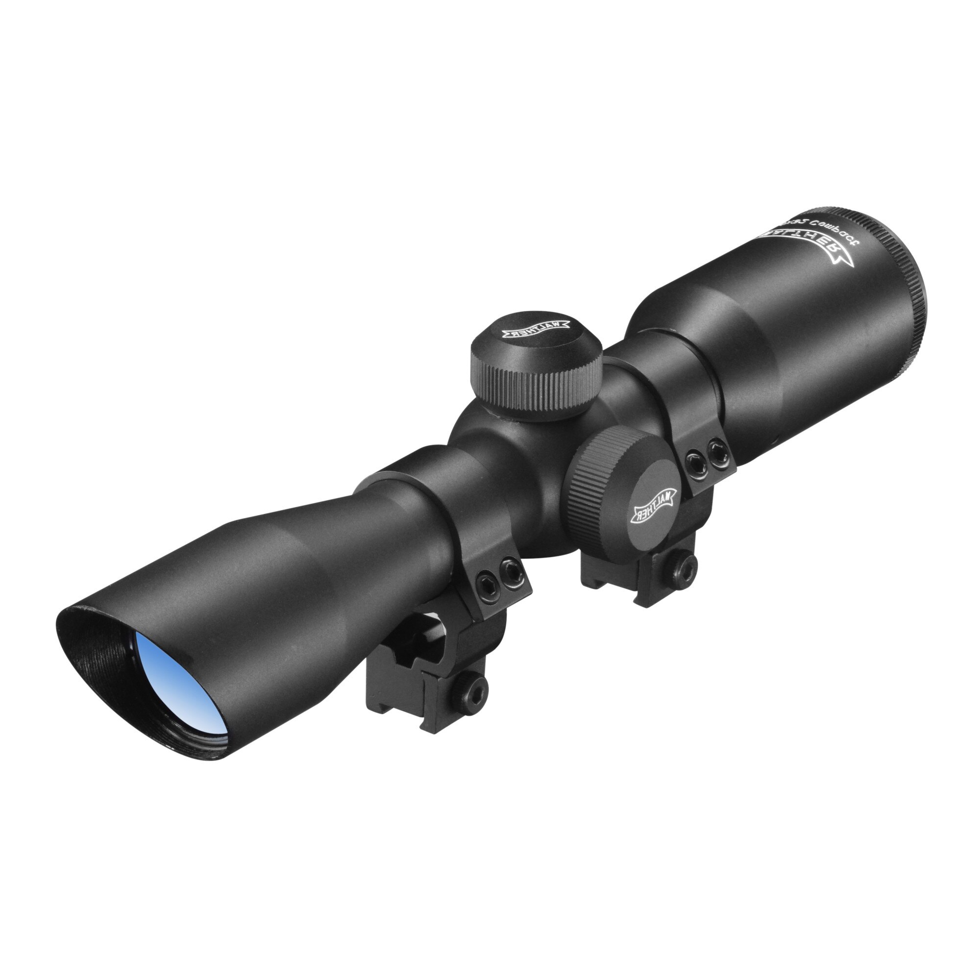 Luneta de vanatoare, Walther, Aluminiu, 4x32 Compact, 256 mm, Negru ...