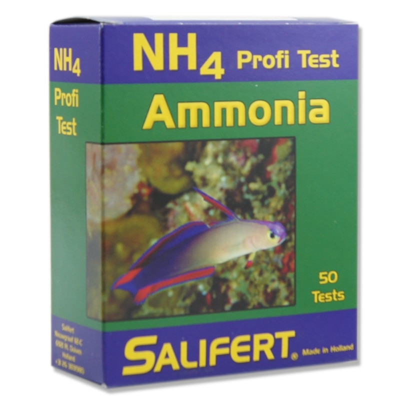 Test apa acvariu, Salifert, Amoniac/NH4, Reutilizabil - eMAG.ro