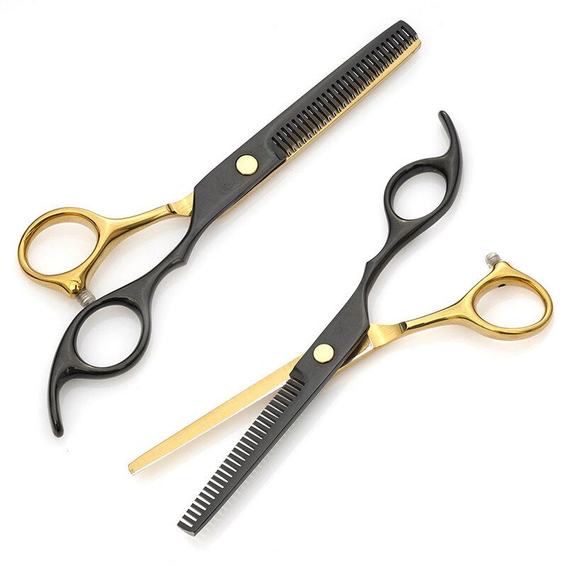 Set 11 foarfece tuns, CeruleTree, Inox, Auriu/Negru - eMAG.ro