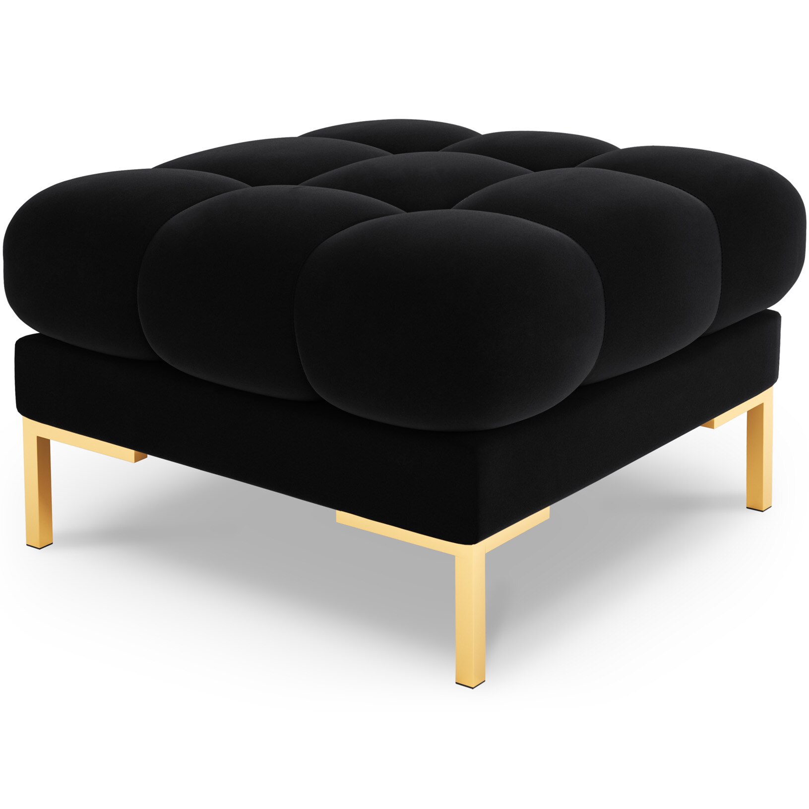 Taburet Cosmopolitan Design Bali, 60x60x41 cm, Negru - eMAG.ro