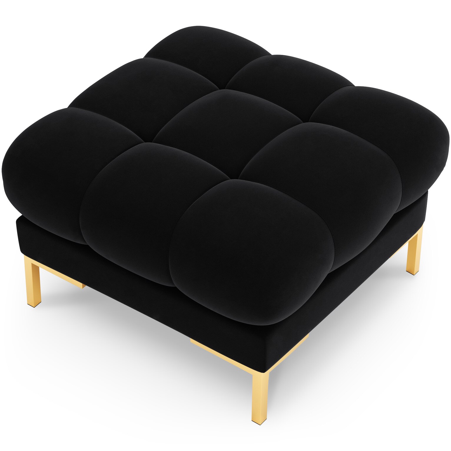 Taburet Cosmopolitan Design Bali, 60x60x41 cm, Negru - eMAG.ro