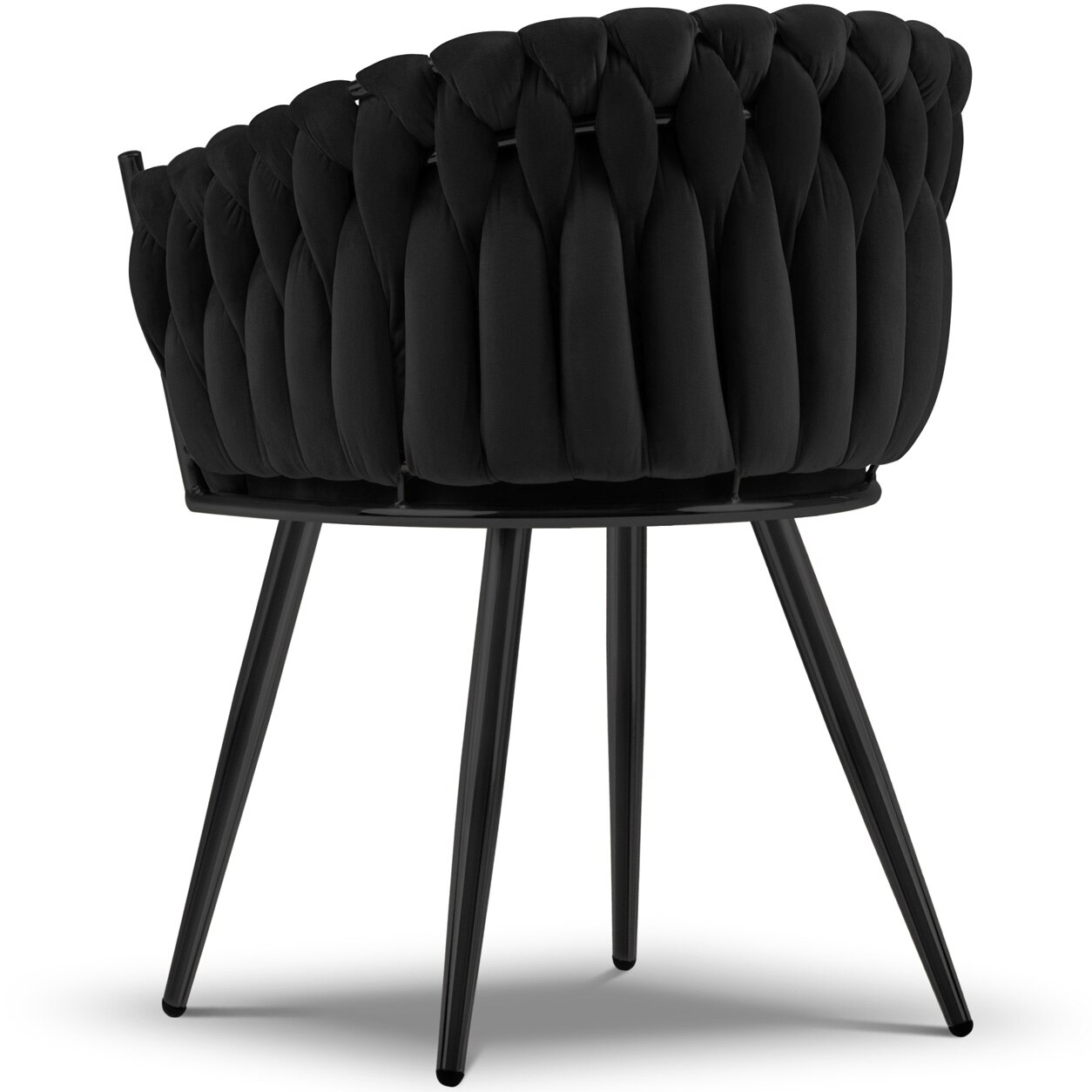 Scaun Cosmopolitan Design Shirley, 60x65x85 cm, Negru - eMAG.ro