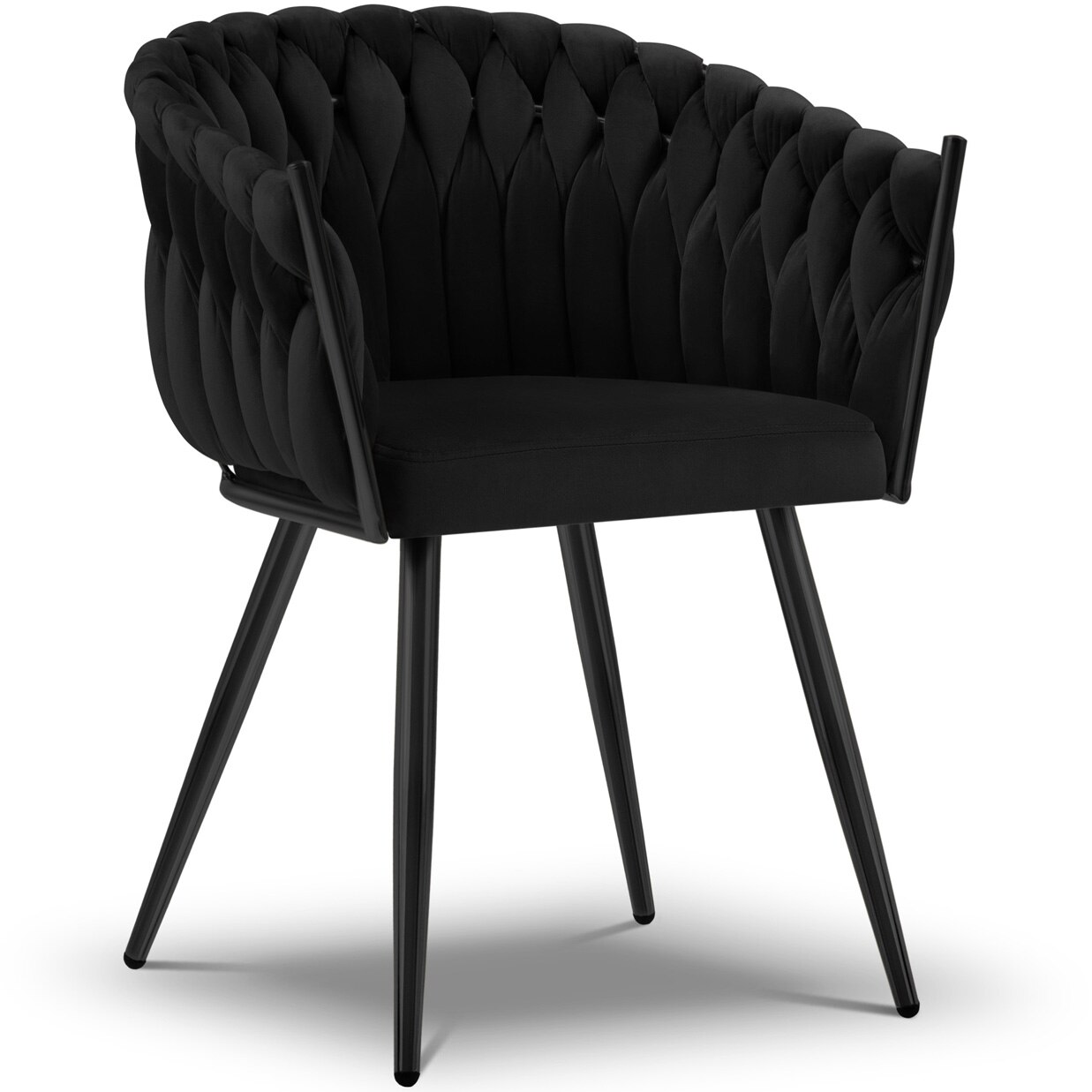 Scaun Cosmopolitan Design Shirley, 60x65x85 cm, Negru - eMAG.ro