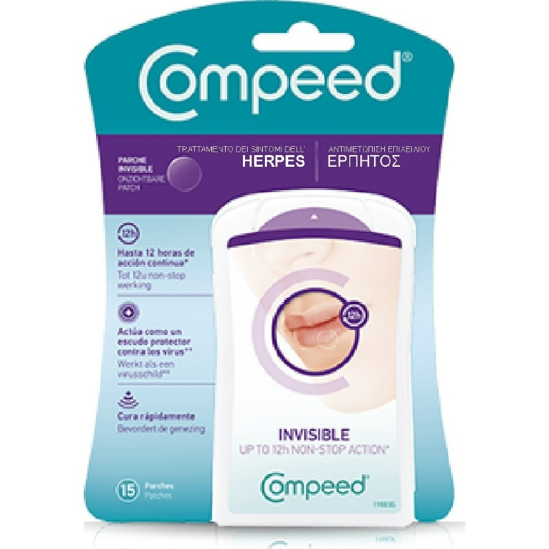 Plasturi pentru herpes Compeed, 15 buc - eMAG.ro