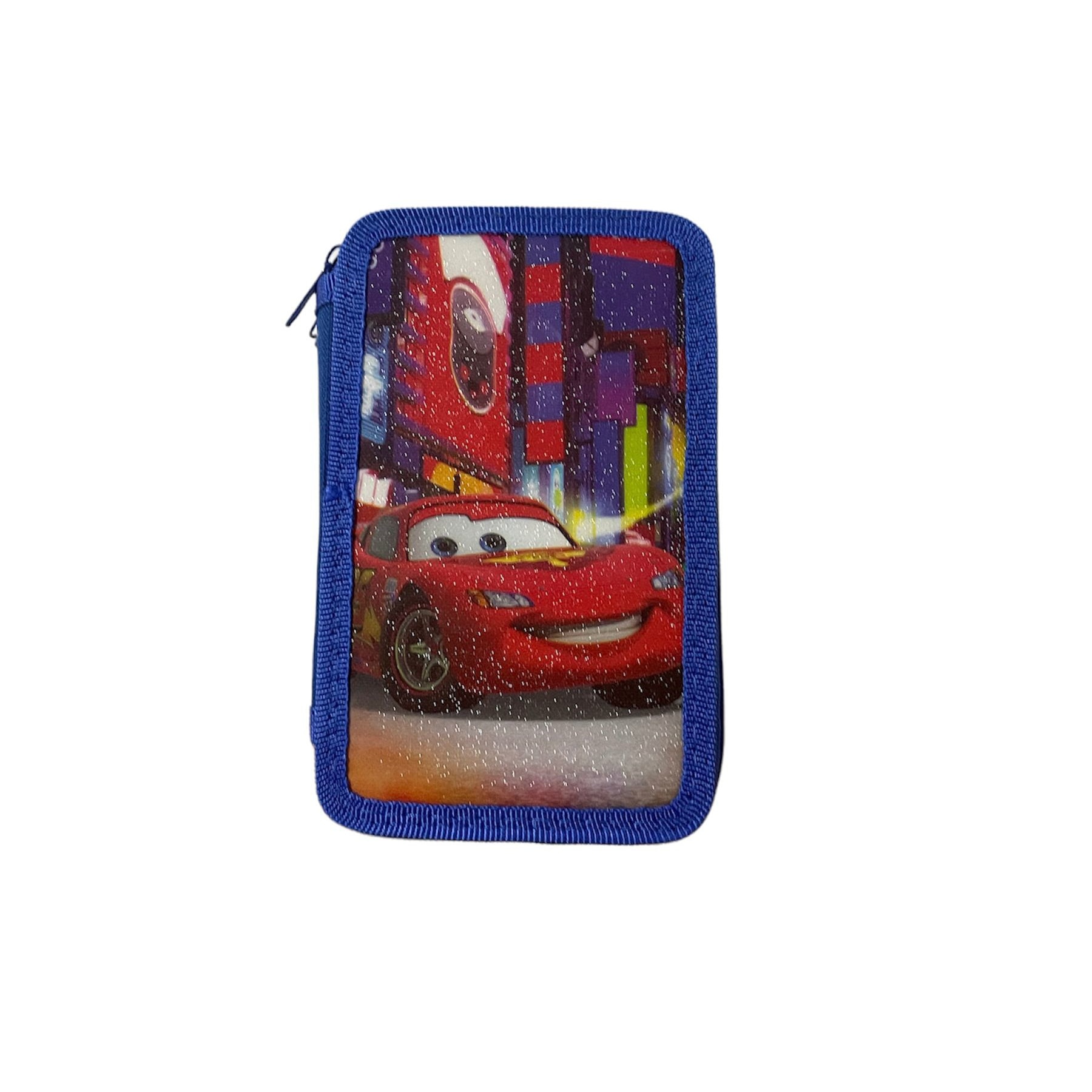 Penar echipat Masini, Cars, 3 compartimente, 34 piese, 19 x 14,5 x 6 cm ...