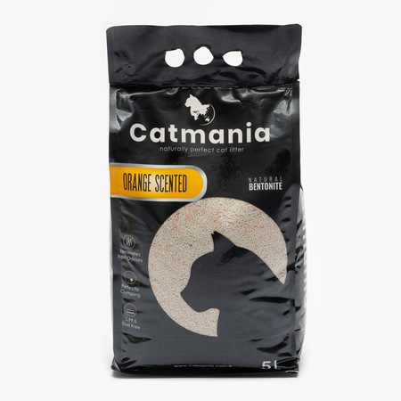 Гранули за котешка тоалетна Catmania, Портокал, 5 л - eMAG.bg
