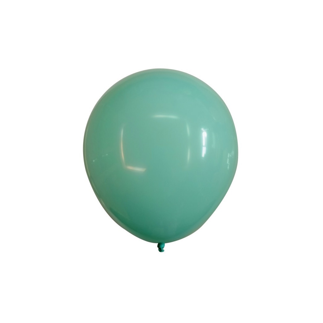 Set 8 Baloane latex, Turcoaz deschis, 25 cm - eMAG.ro