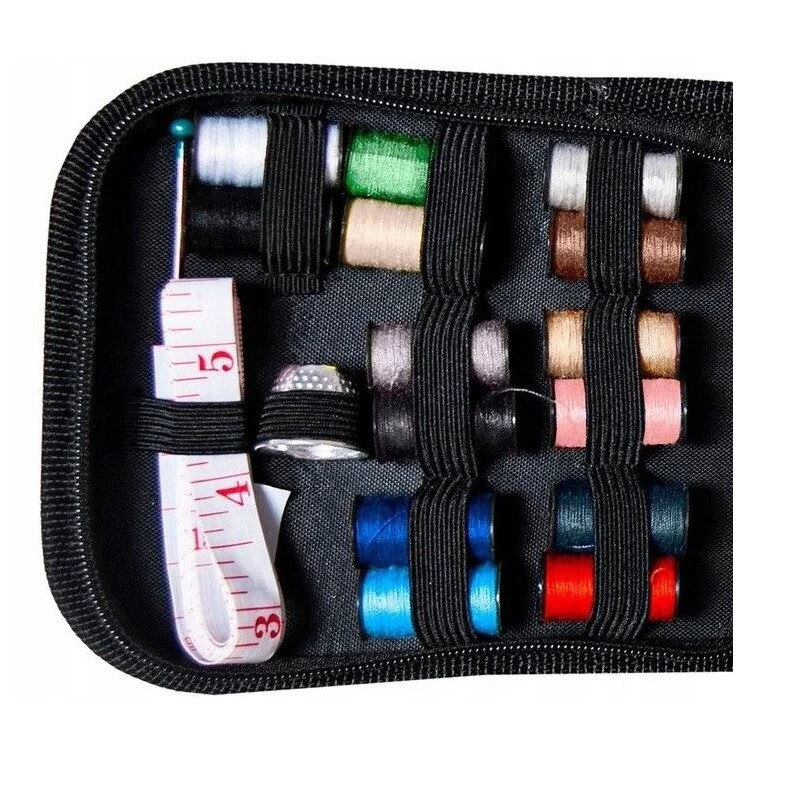 Kit de cusut, 70 articole diferite pentru croitorie, husa depozitare cu ...