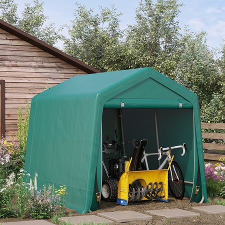 Copertina Garaj 2,4×2 m, Outsunny – Pentru Auto, Moto si Biciclete ...