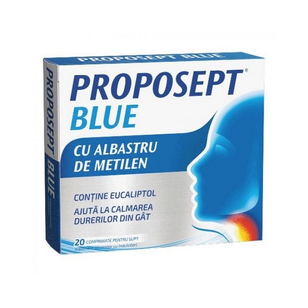 Fiterman Pharma Proposept Blue étrend-kiegészítő, 20 db tabletta - eMAG.hu