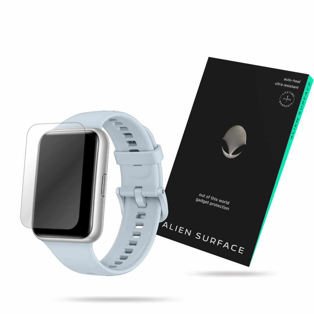Set Folie Alien Surface, pentru Huawei Watch Fit 2, protectie ecran 1 ...