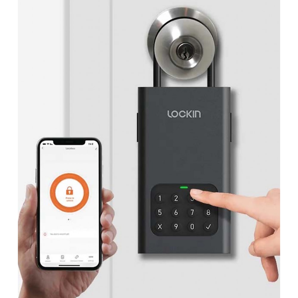 Lockin Lock BOX L1 Kulcstároló doboz, smart, szállodai rendszer, Tuya ...