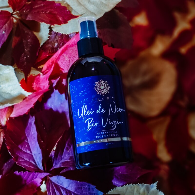 Ulei de Neem Bio virgin 250 ml, Flory - eMAG.ro