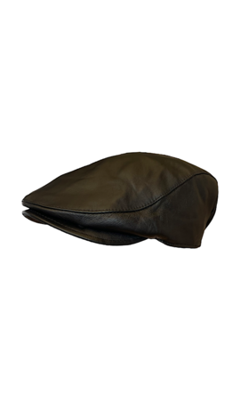 Basca din piele naturala, culoarea neagra, marime universala, BP004 ...