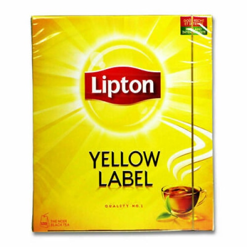 Ceai Lipton Yellow Label, 100 plicuri, 150gr - eMAG.ro