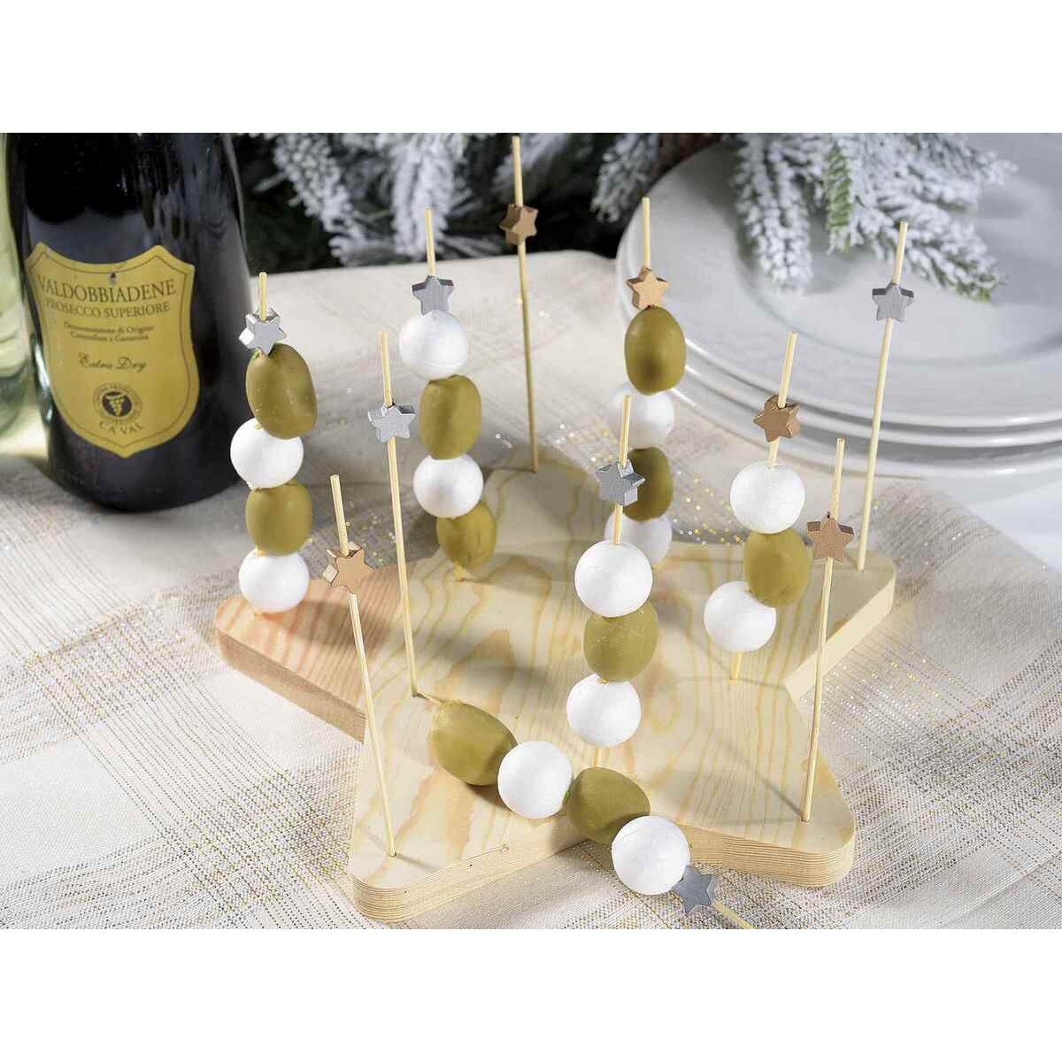 Set 2 platouri aperitive Craciun 24x19x1.5 cm - eMAG.ro