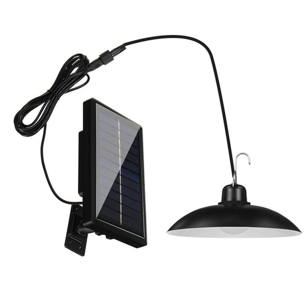 Lampa cu incarcare solara, telecomanda, panou solar cu tarus de fixare ...