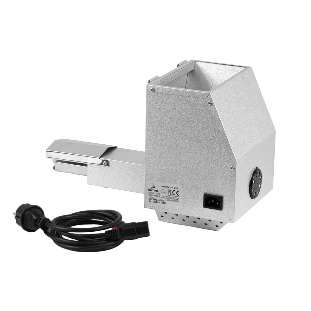 Generator de fum pentru afumat Borniak, Alu-zinc, Capacitate 2 l, 230 V ...